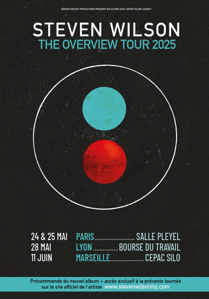 STEVEN WILSON en concert à Paris - Salle Pleyel